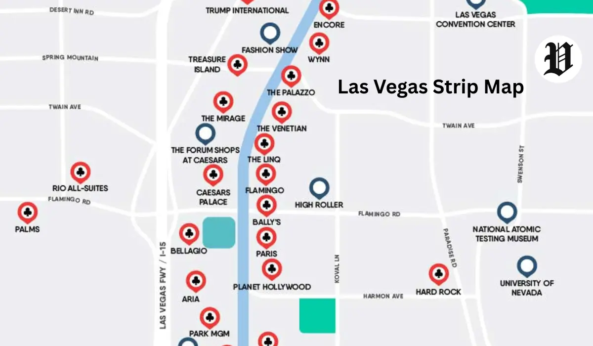 Your Ultimate Guide to the Las Vegas Strip Map for 2025